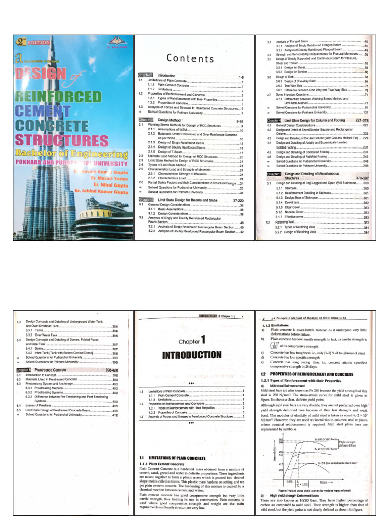 Design of RCC Structure Manual | PDF