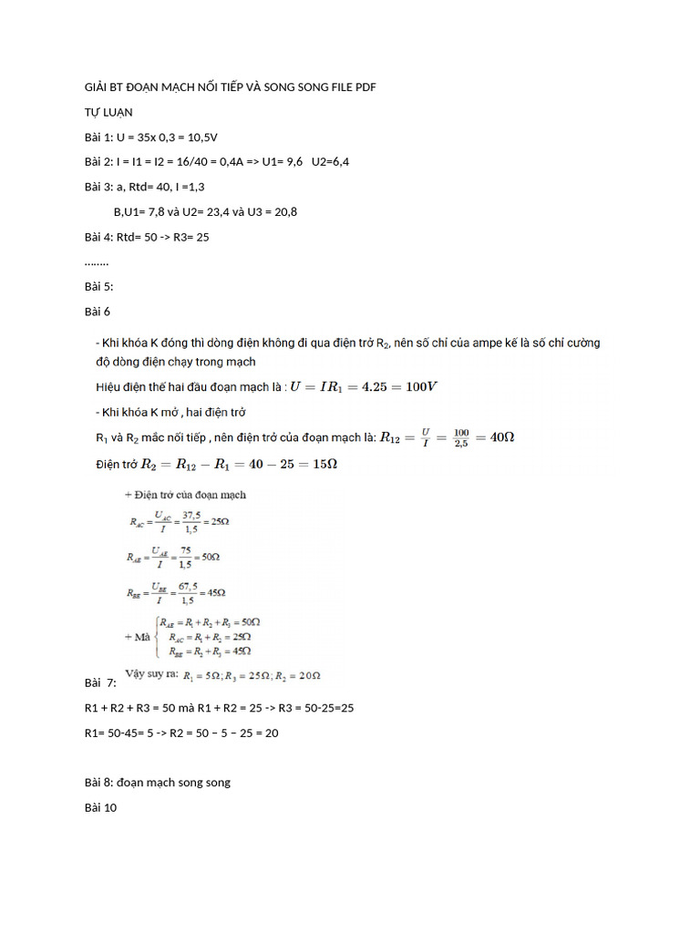 Gi I BT File PDF Đo N M CH | PDF