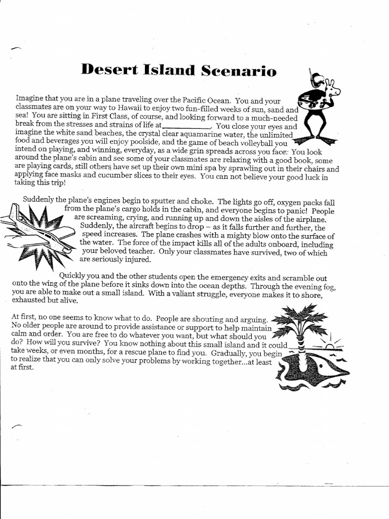 04b - Desert Isle Scenario | PDF