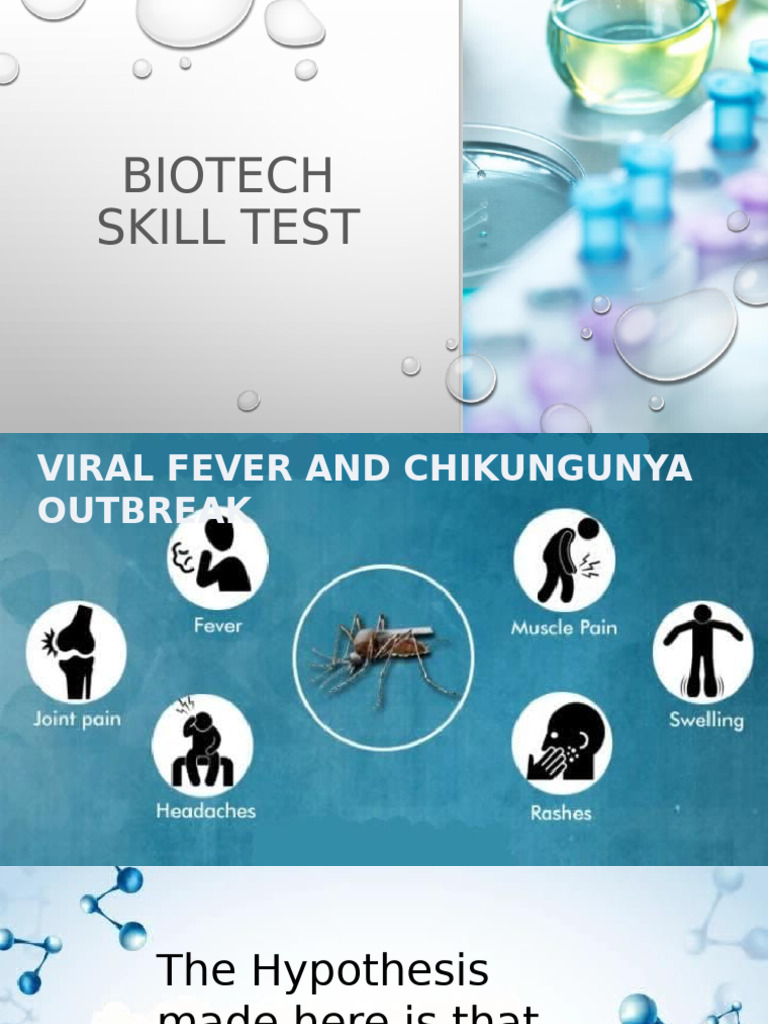 Biotech Skill Test | PDF