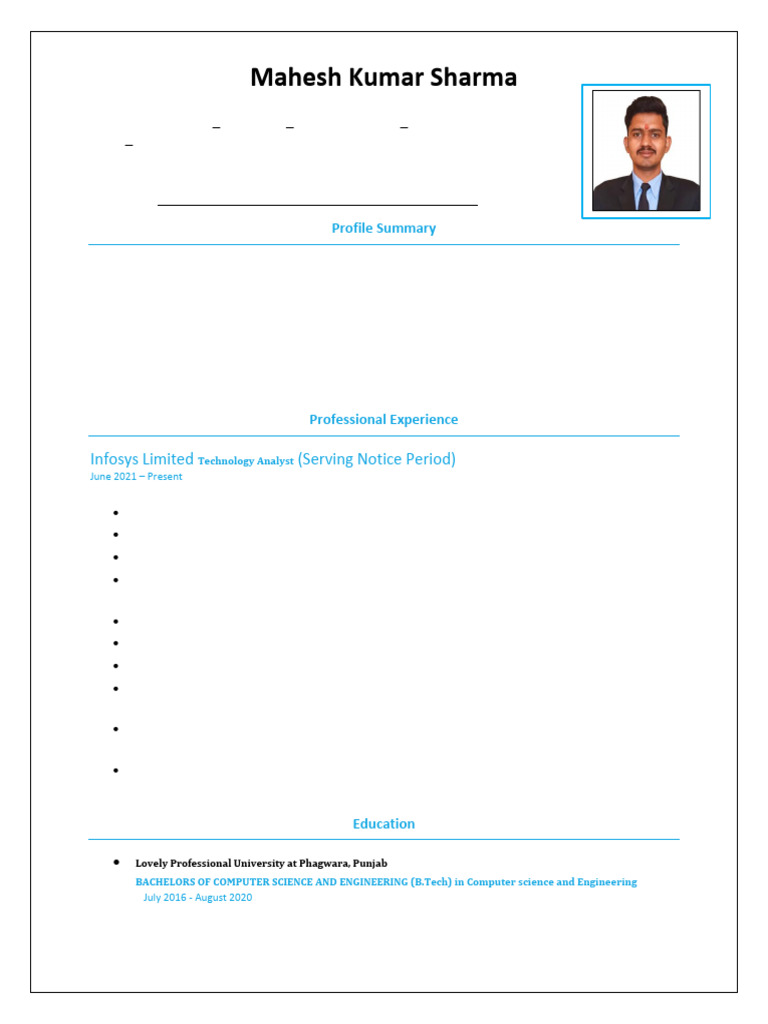 Mahesh_Resume_updated_final | PDF | Microsoft Azure | Computing