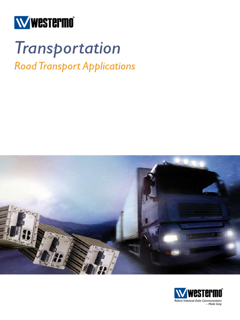 Westermo PB 100-3725 Road Transport | PDF | Virtual Private Network ...