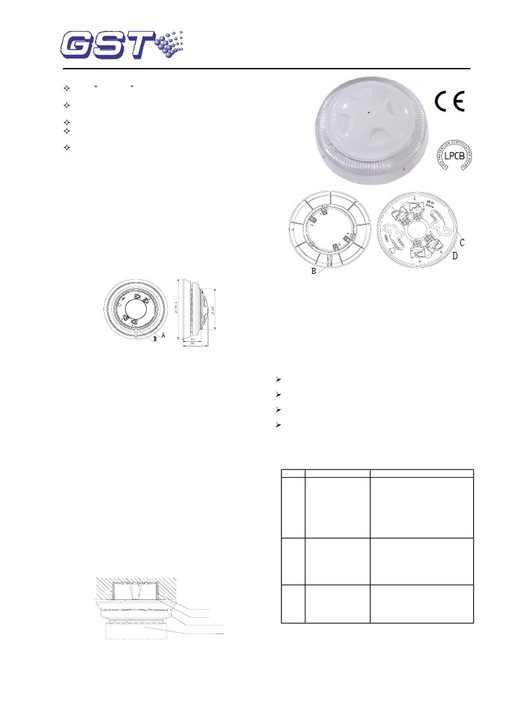 Addressable Flashing Beacon Base Guide | PDF | Electronics | Electrical ...