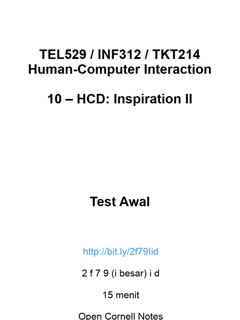 Panduan Affinity Diagram HCD | PDF