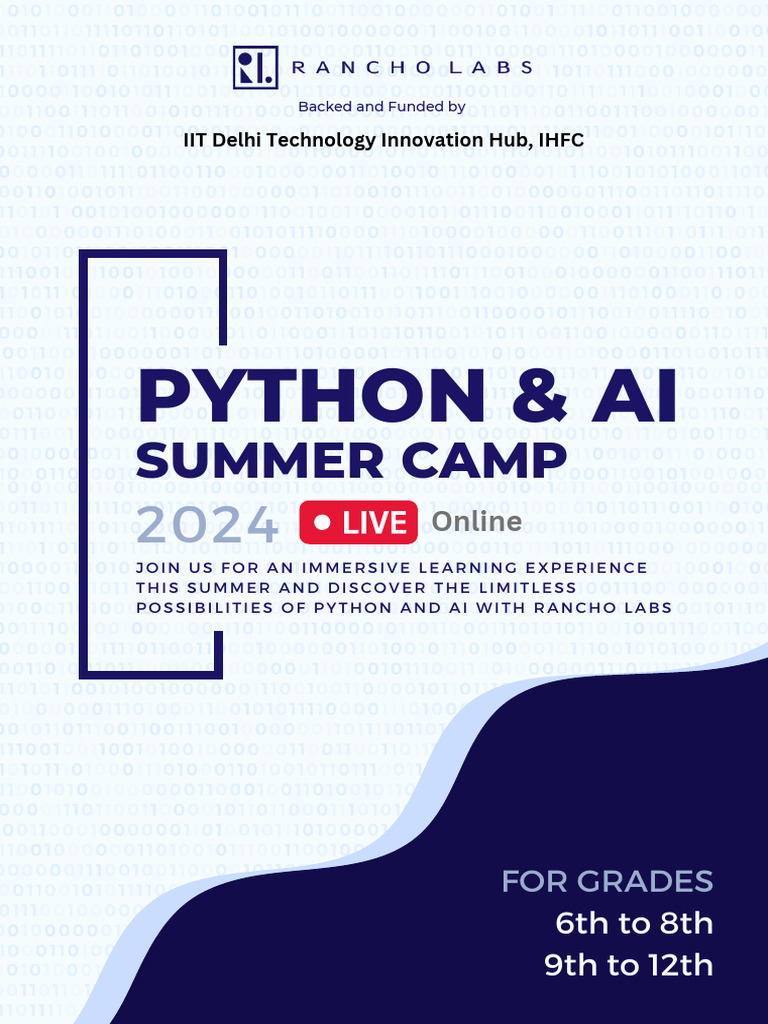 2024 Python and AI Summer Camp | PDF | Python (Programming Language) | Artificial Intelligence