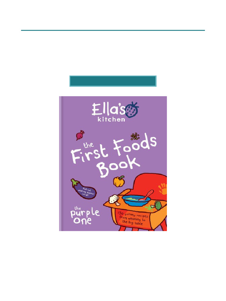 Ella's Kitchen: First Foods Book PDF | PDF
