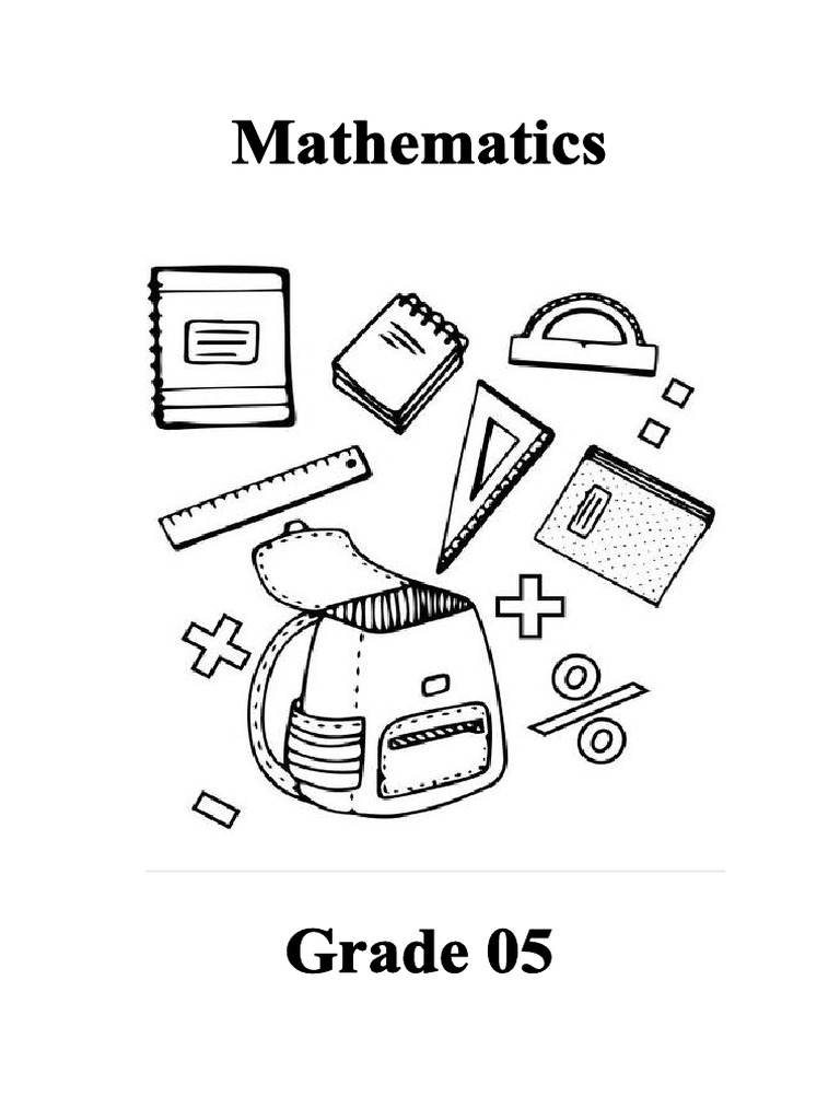 Grade 05 - Tute 1 | PDF | Mathematics