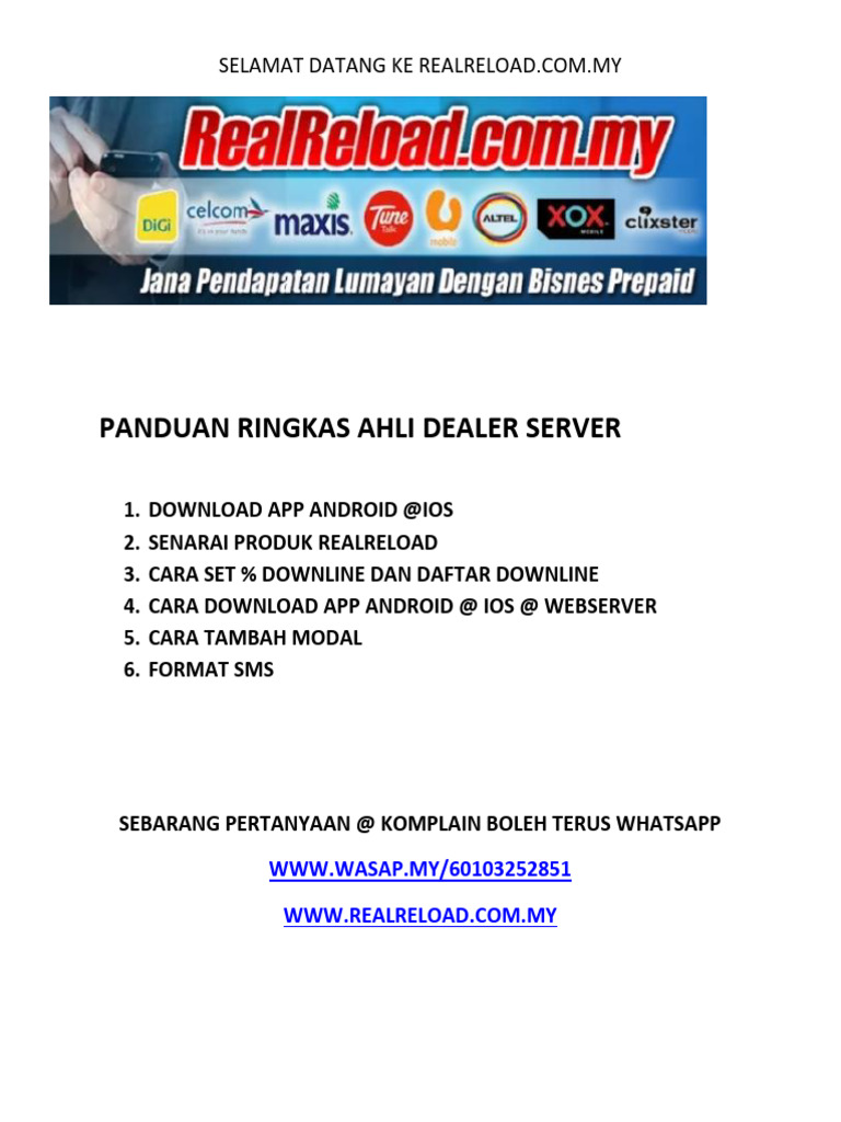 4.0 NEW REALRELOAD DEALER | PDF | Computing | Mobile Software