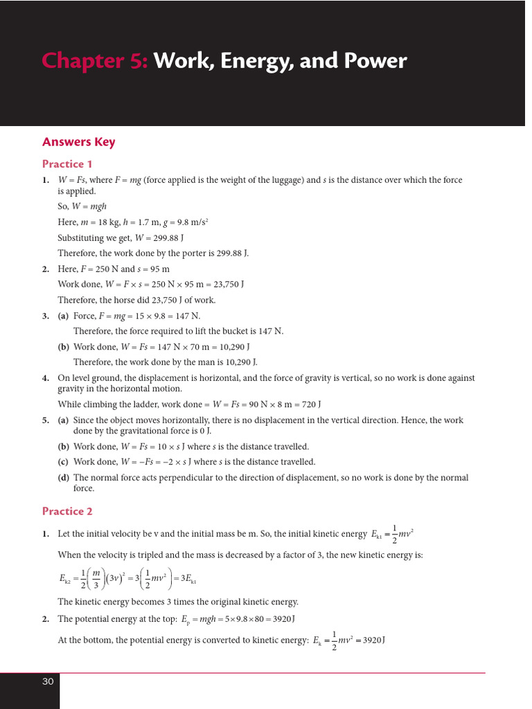 Chapter_5_-_Work_Energy_and_Power | PDF | Force | Power (Physics)