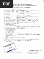 CHOLA Revised Motor Insurance Claim Form | PDF | Insurance | Vehicles