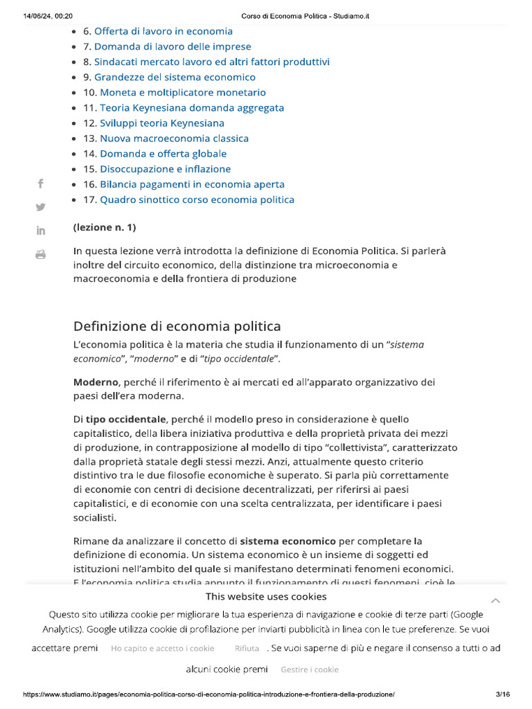 Lezione 1 | PDF
