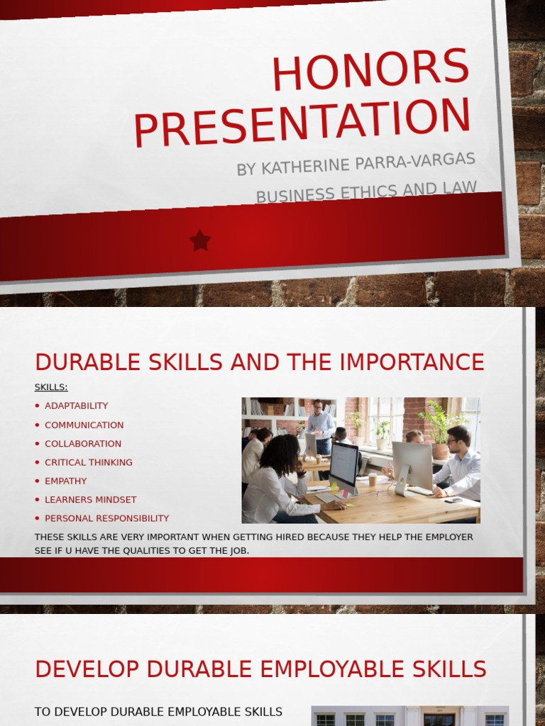 Honors Presentation | PDF | Legal Liability | Employment