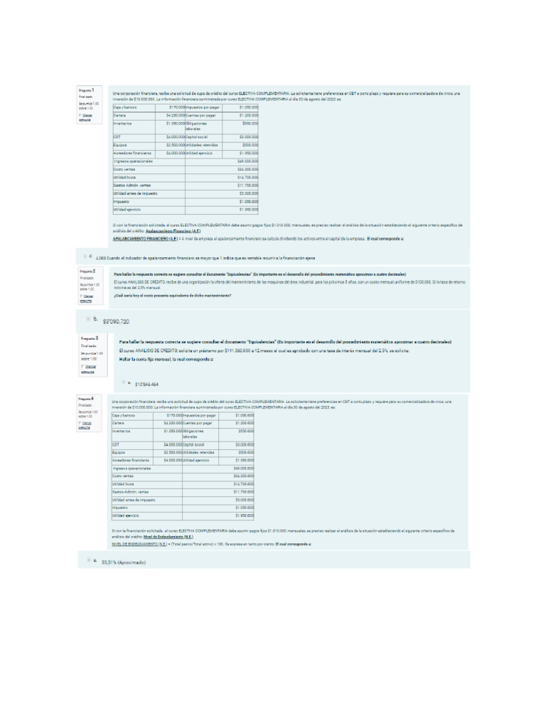 Parcial 3 ELECTIVA DE COMPLEMENTARIA 2 | PDF