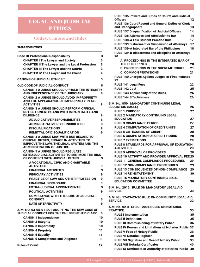 Legal Ethics for Lawyers and Judges | PDF | Lawyer | Judge