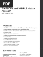 ABCDE Assessment Note | PDF | Heart | Heart Failure