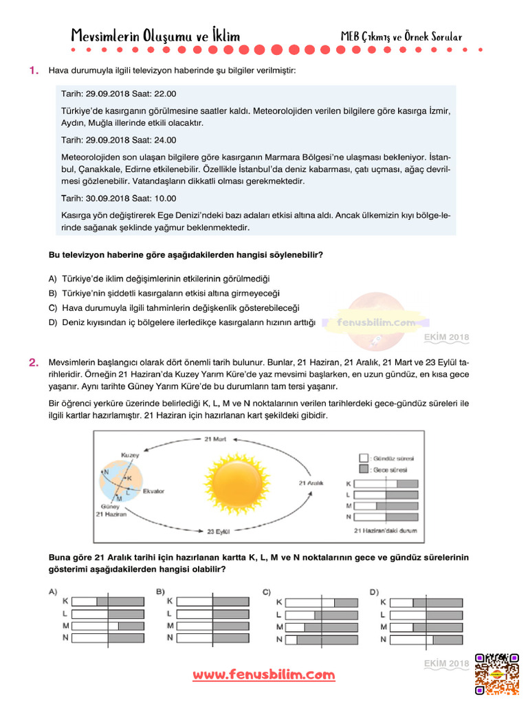 1.unite Ornek Sorular | PDF