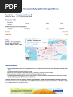 TLScontact Visa Centre Dakar Details | PDF | Privacy | Government And ...