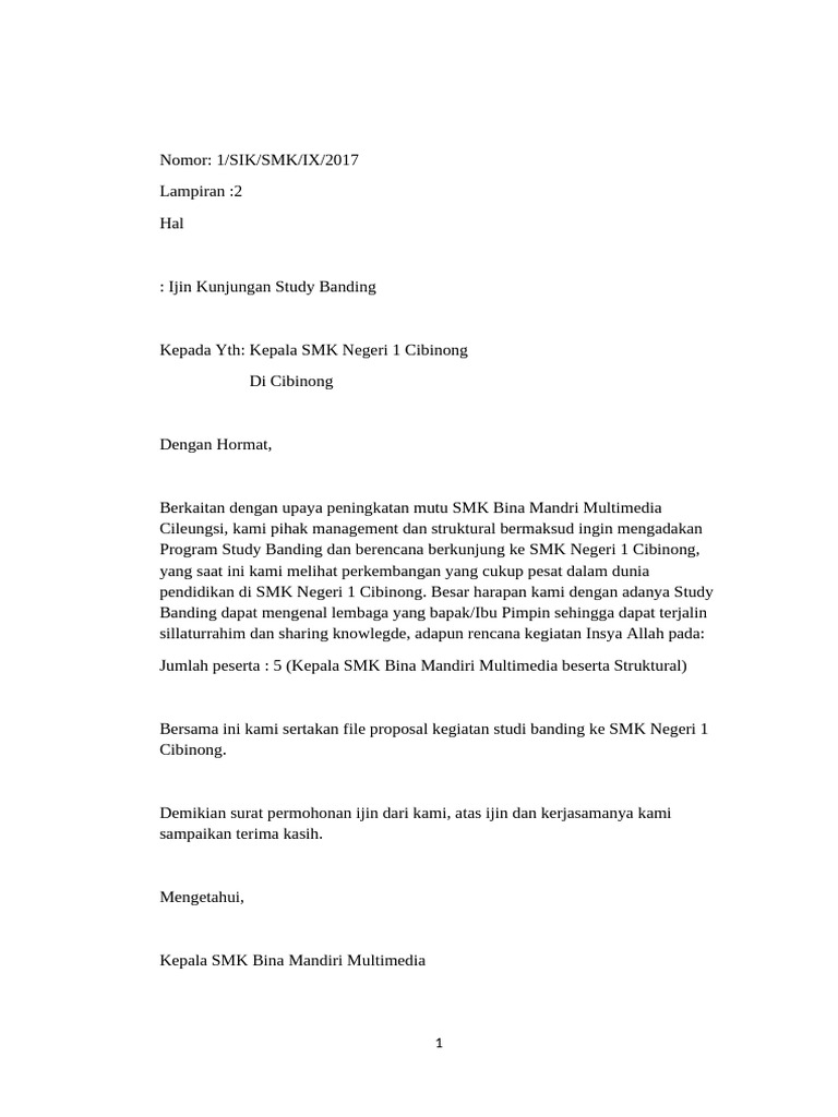 Proposal Pengajuan | PDF