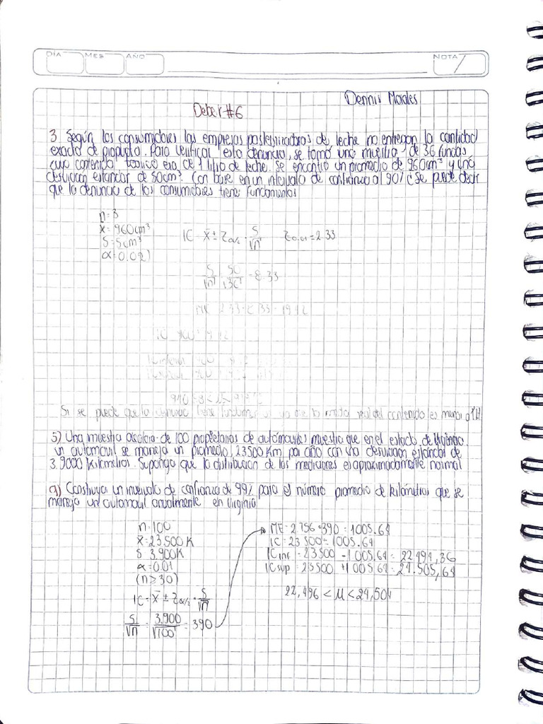 Deber 6 Dennis Morales | PDF