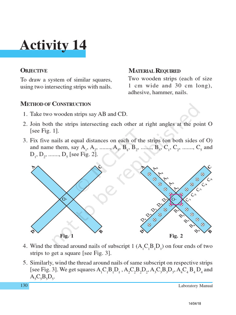 Activities 14 | PDF | Classical Geometry | Euclid