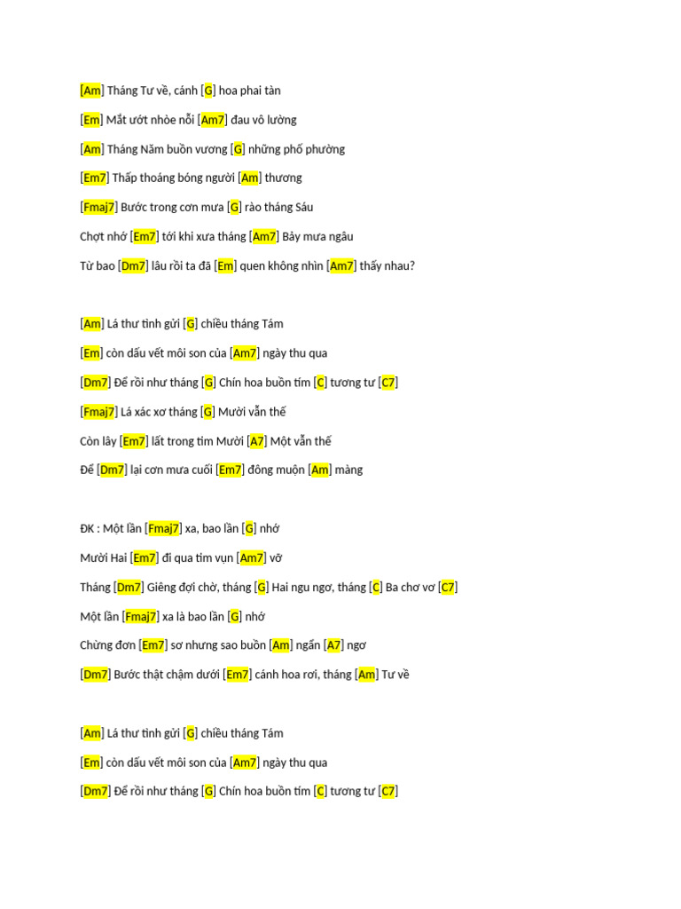 Thang May Anh Nho em | PDF