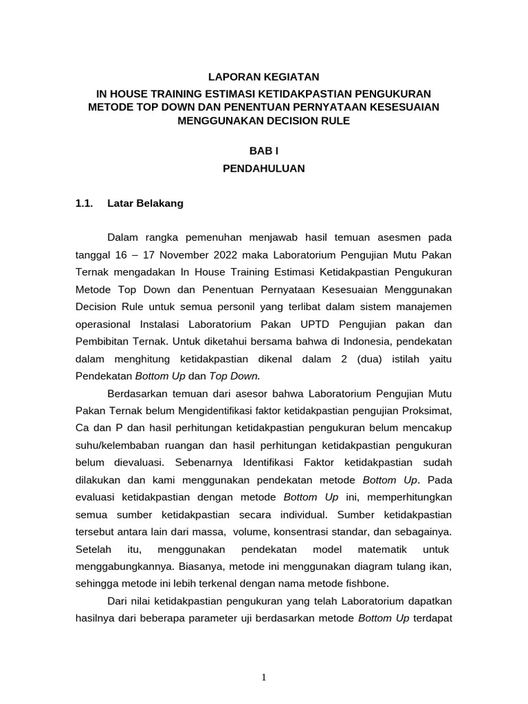 Isi Laporan Ekp | PDF