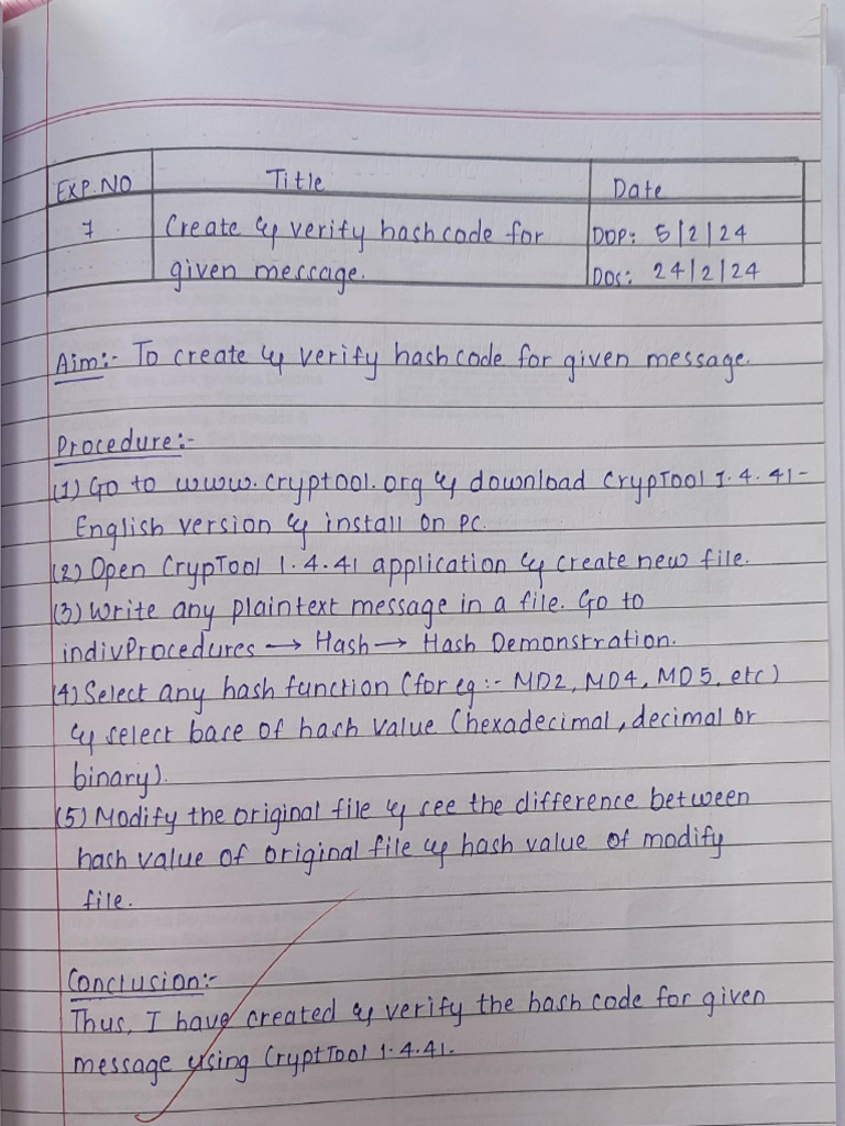 Practical 7 Writeup | PDF