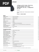 Schneider Electric - EOCR - 3DM2-WRDUWZ | PDF | Relay | Alternating Current