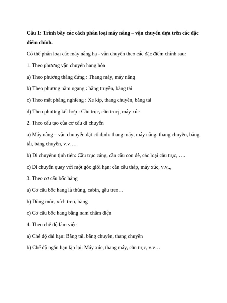 Đáp án ôn tập TBD | PDF