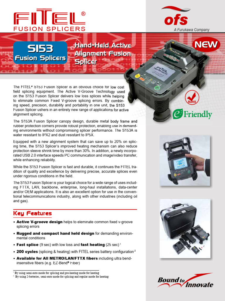 Fusionadora Fitel Valladolid | PDF | Optical Fiber | Electronics