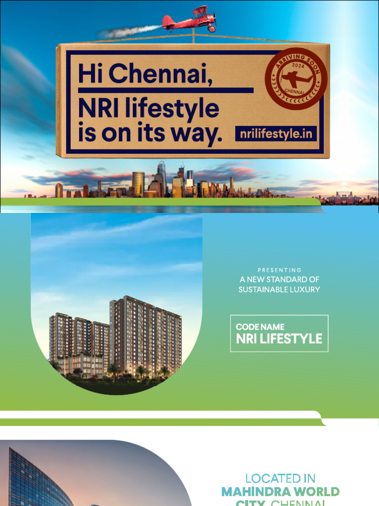 Codename NRI Lifestyle IM Brochure | PDF