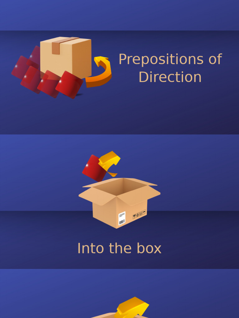 Prepositions of Direction | PDF | Verb | Semantic Units