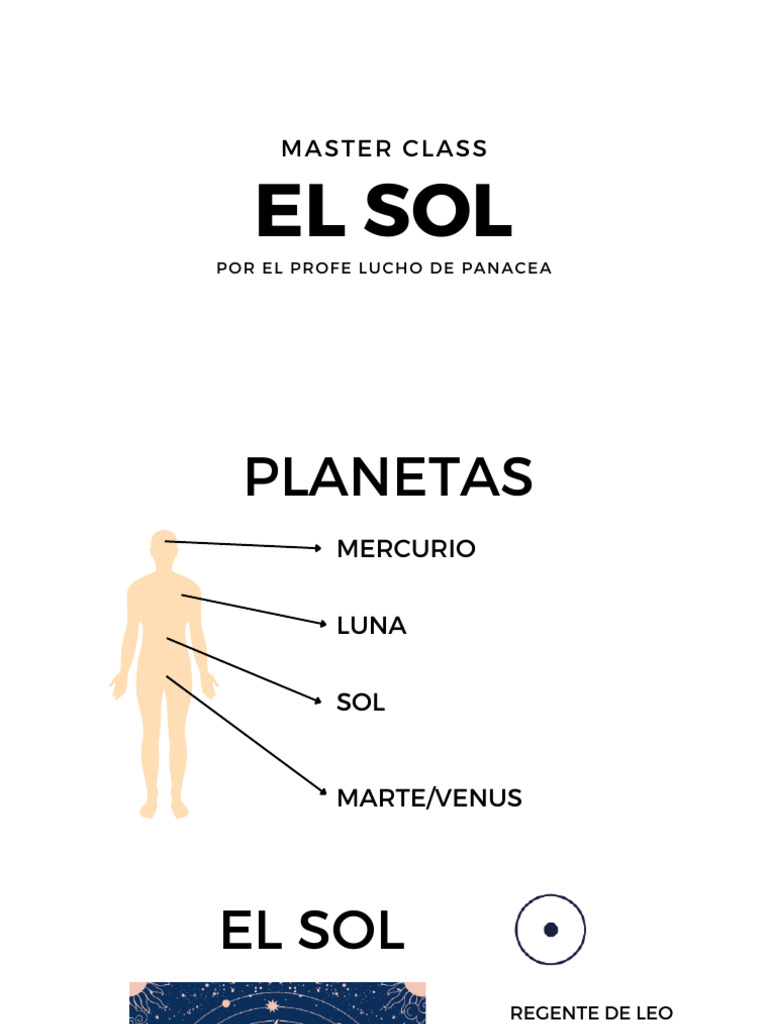 Planetas El Sol | PDF