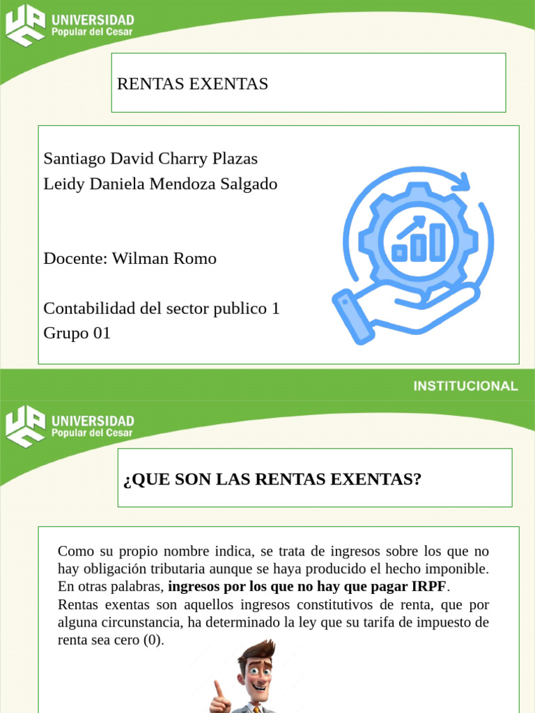 Guía sobre Rentas Exentas en Colombia | PDF | Impuestos | Pensión