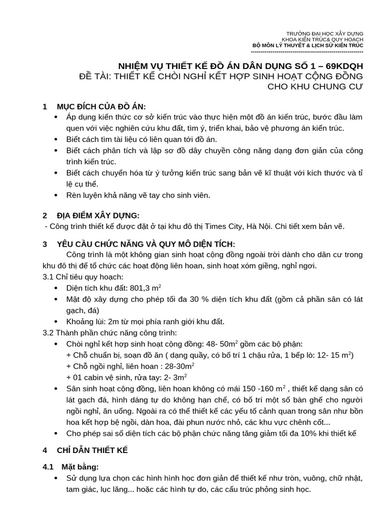 Do An 1 - 69 KDQH | PDF