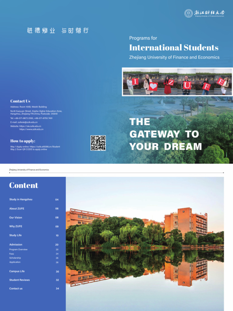 2024 Application Bulletin of Zhejiang University of Finance and ...