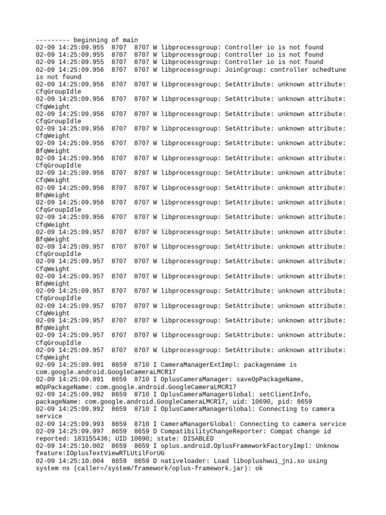 Log Cat 1739091309911 | PDF | Computing | Computer Programming