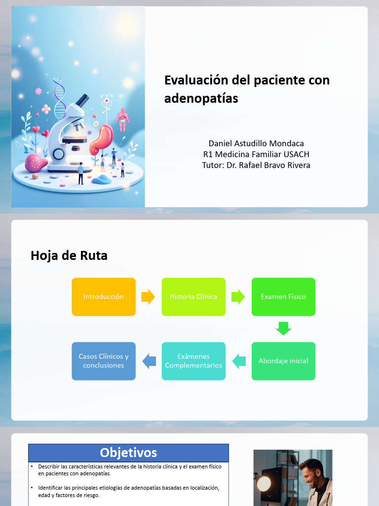 Estudio Pcte Con Adenopatias | PDF | Inmunología | Medicina CLINICA