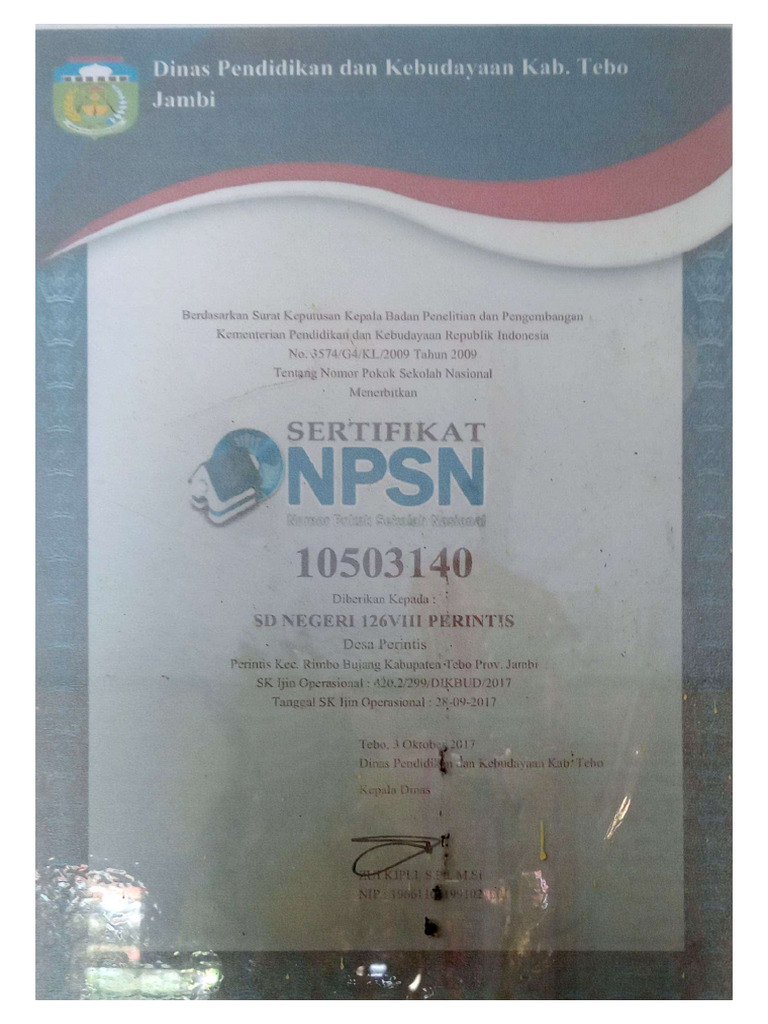 NPSN SD 126 | PDF
