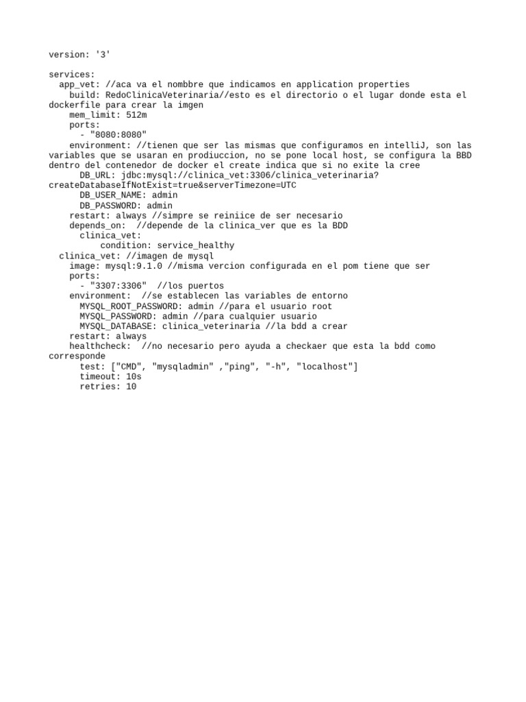 Docker-Compose de Ejemplo Del Bien | PDF