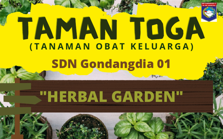 Spanduk TAMAN TOGA 80x50cm | PDF