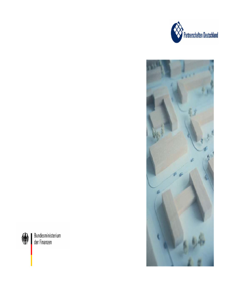 Germany PPP | PDF | Public–Private Partnership | Small And Medium Sized ...