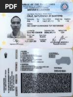 Philippine National ID Sample | PDF