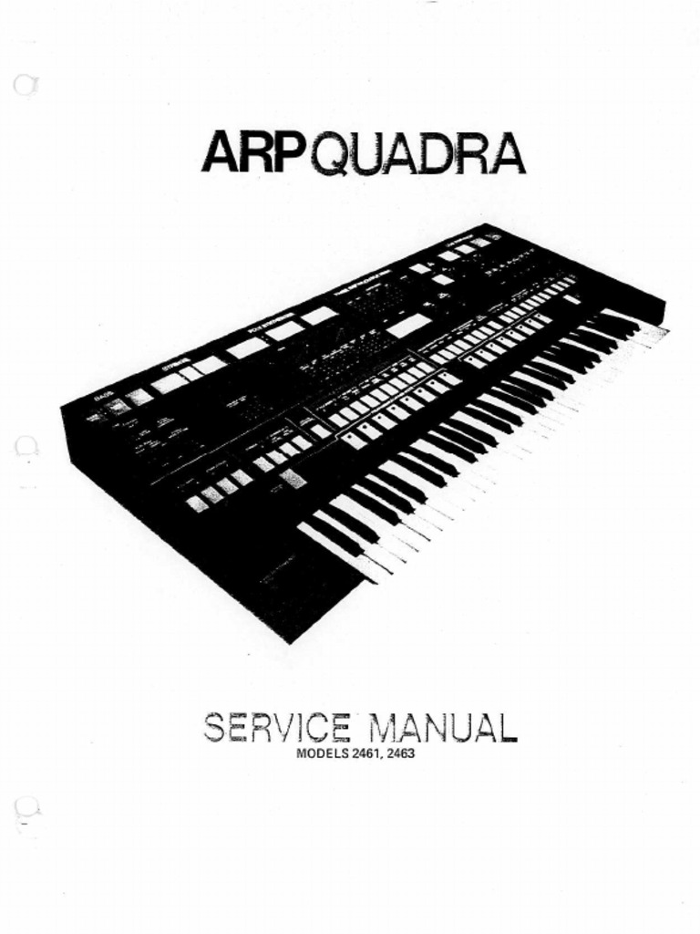 ARP 2461 - 2463 - Quadra - SM | PDF