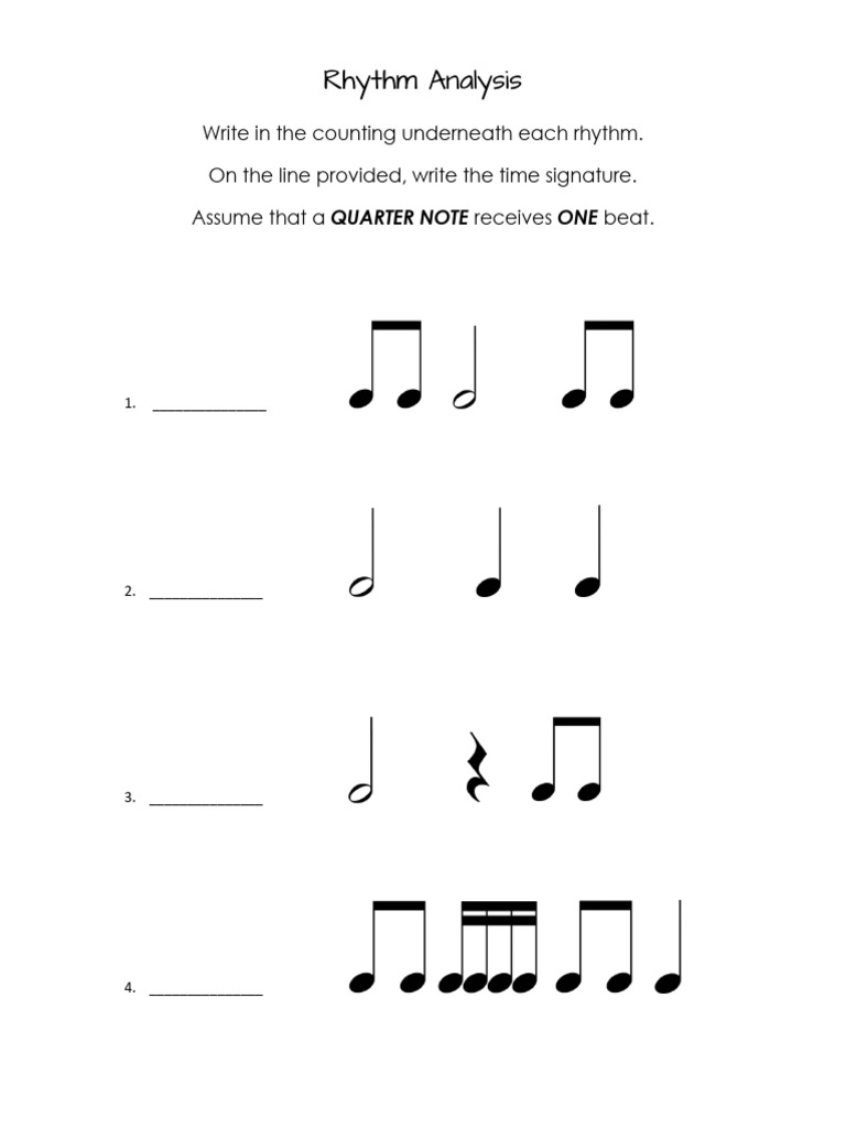 Rhythm Analysis | PDF