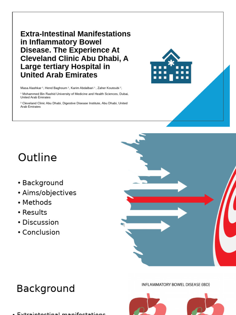 IBD EIM Oral Presentation | PDF | Inflammatory Bowel Disease | Ulcerative Colitis