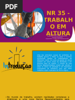 NR 35: Trabalho em Altura Atualizada | PDF | Tempo | Segurança e saúde ...
