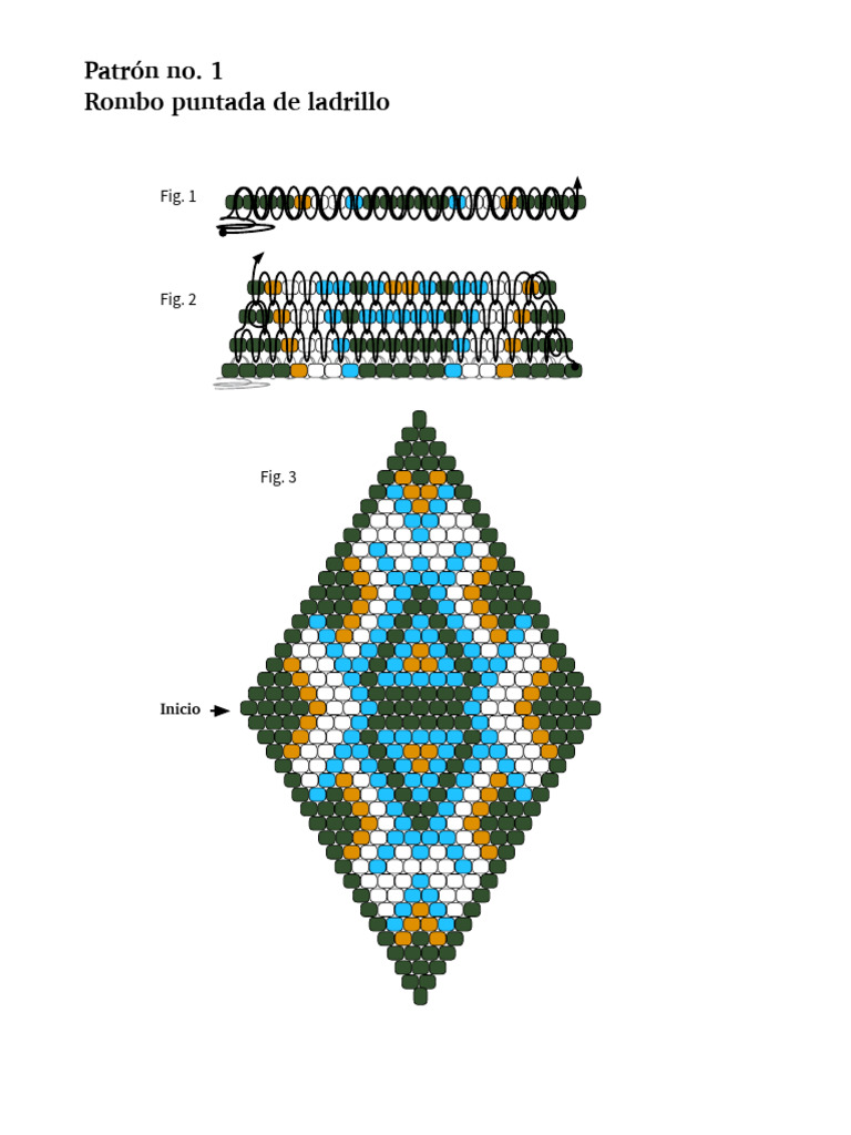 Patrón Rombo No 1 | PDF