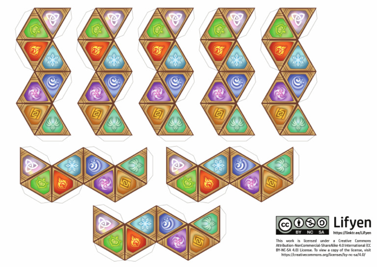 Genius Invokation TCG Dice Genshin Impact | PDF