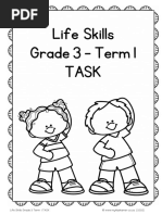 Grade 1 Life Skills Assessment Term 1 | PDF